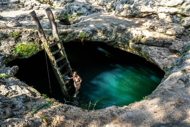 Cenote Calavera: Tulum's Temple of Doom Cenote - Uprooted Traveler