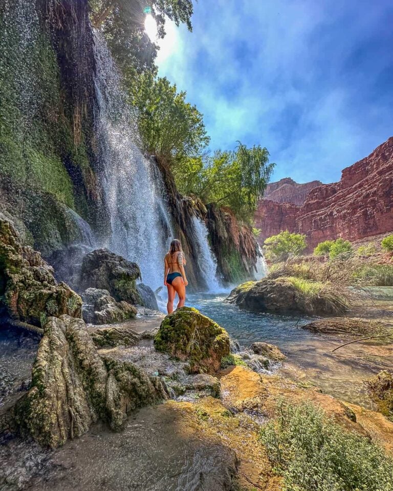 Mooney Falls along the Havasu Falls Trail: The Most Thrilling Hike in Arizona - Uprooted Traveler